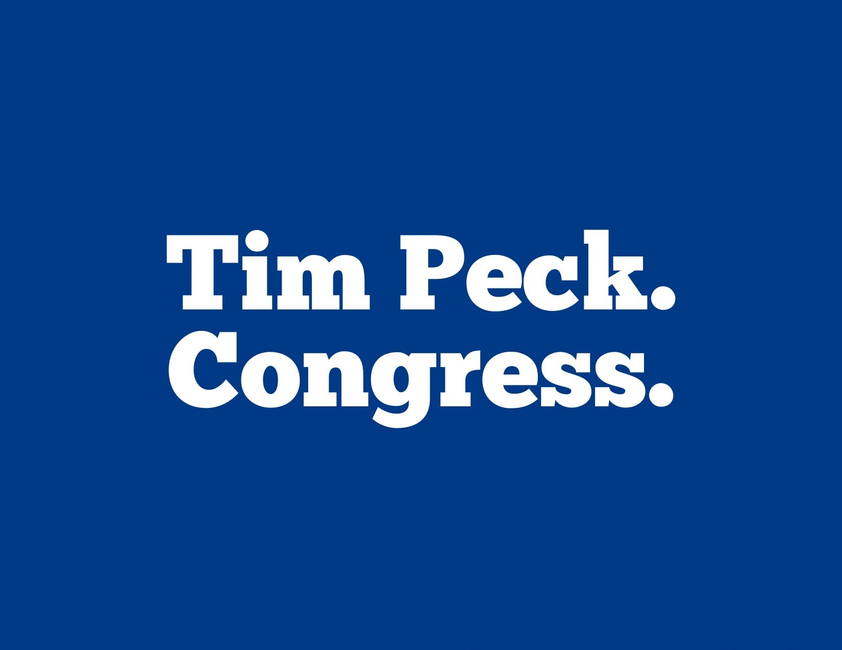 Tim Peck For Congress